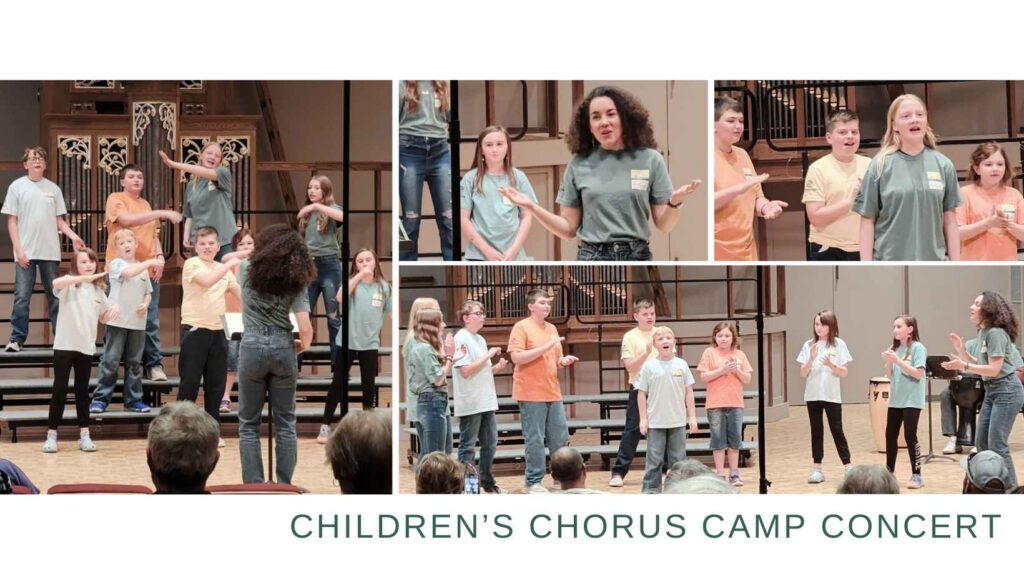 Children’s Chorus Camp Concert – Green Lake Festival of Music